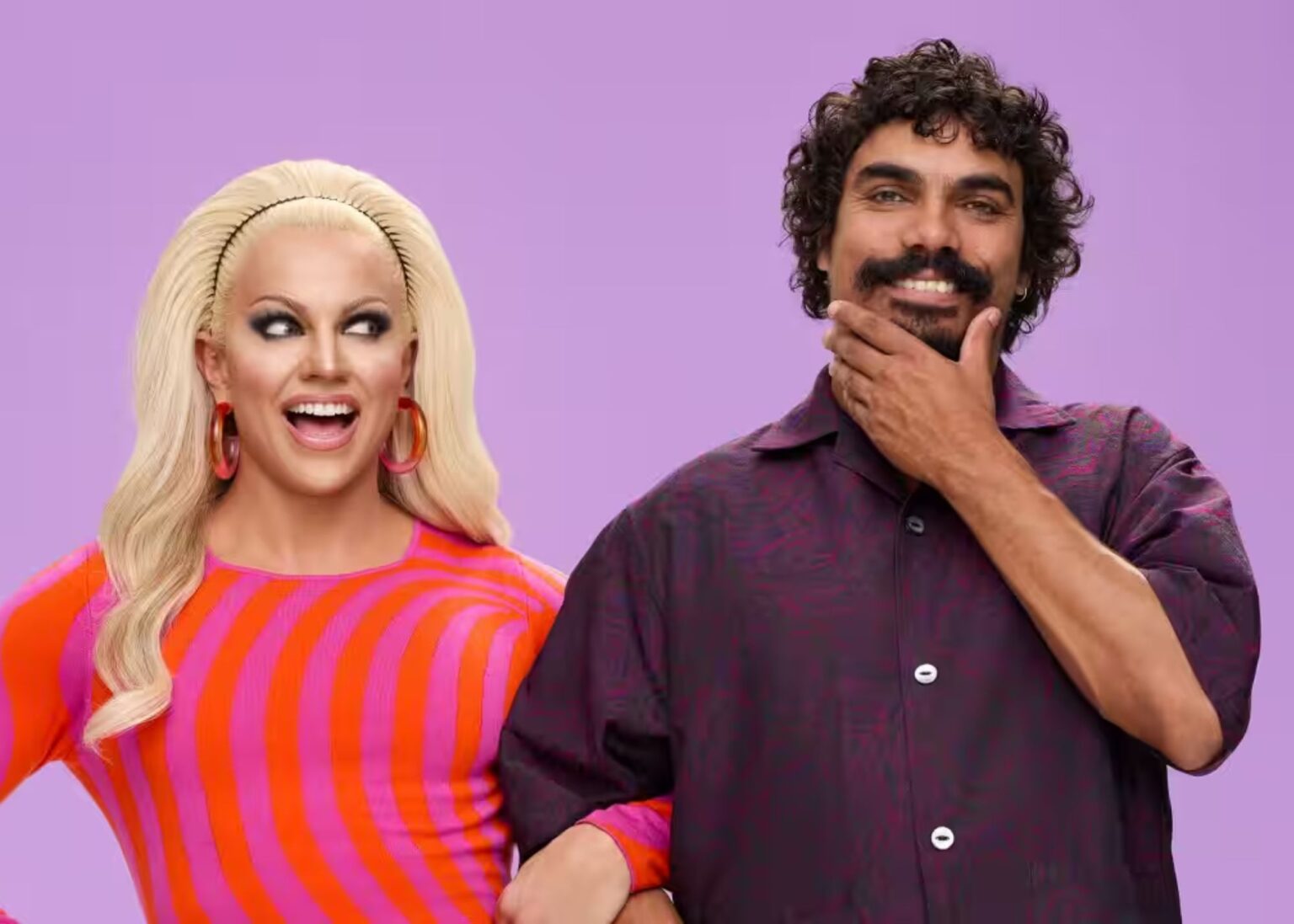 Tony Armstrong and Courtney Act just got announced as this year's ...