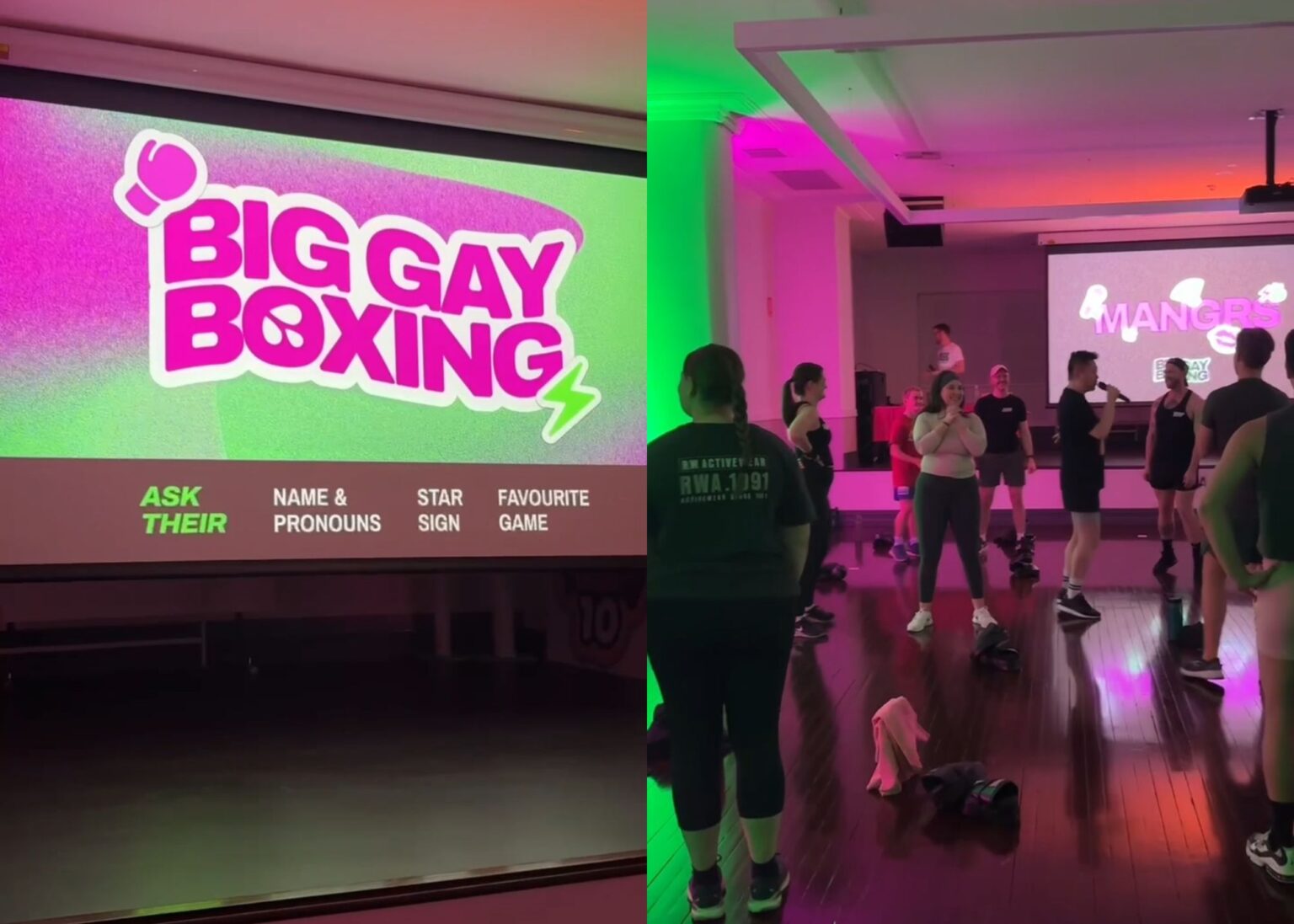 POV: You go to a Big Gay Boxing class in Sydney - So Sydney! It's more ...